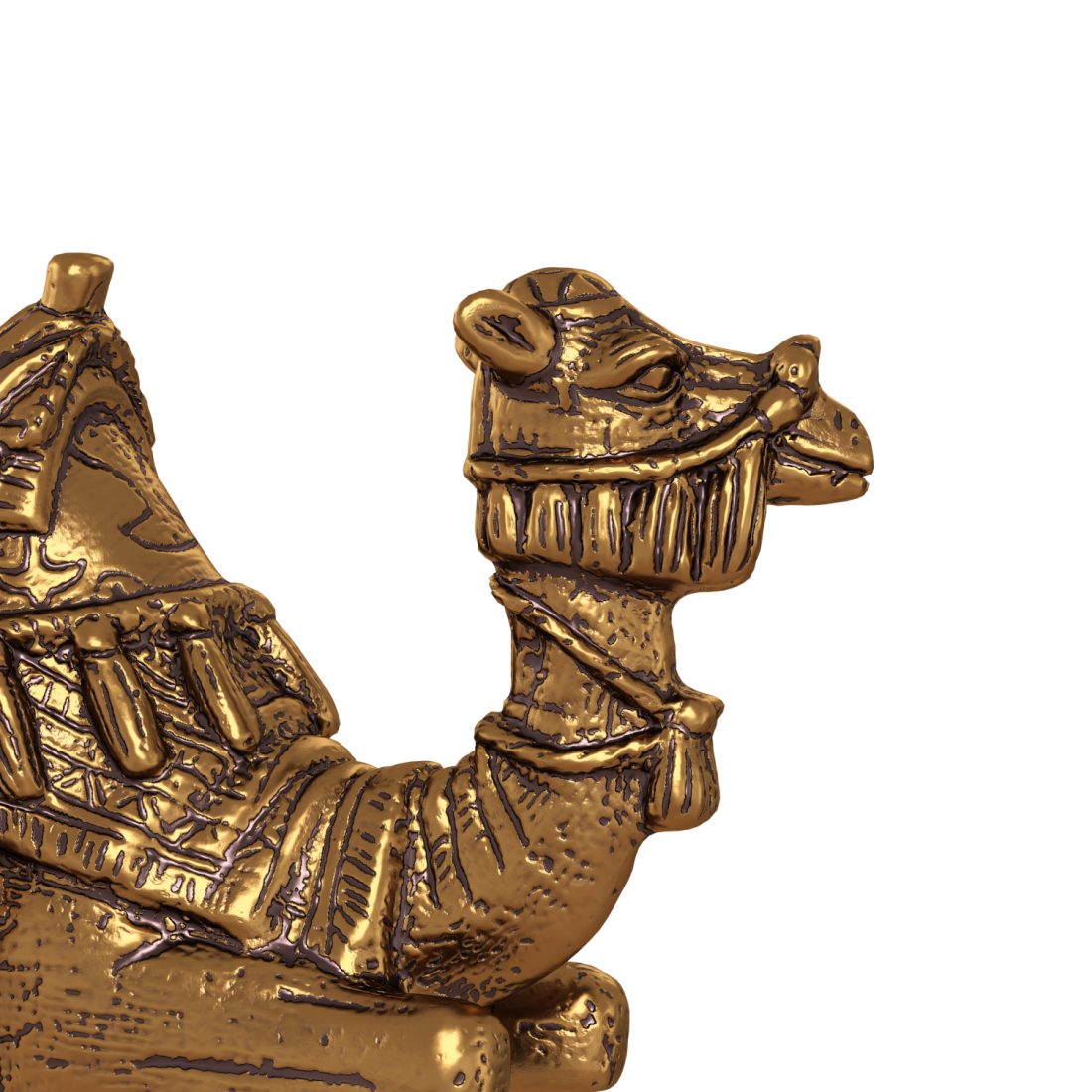 Egyptian Camel Figurine 2 3D Model for VRay | CGMood