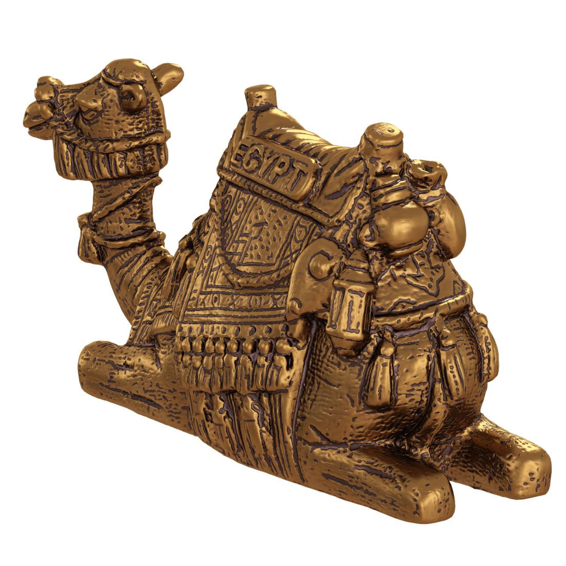 Egyptian Camel Figurine 2 3D Model for VRay | CGMood