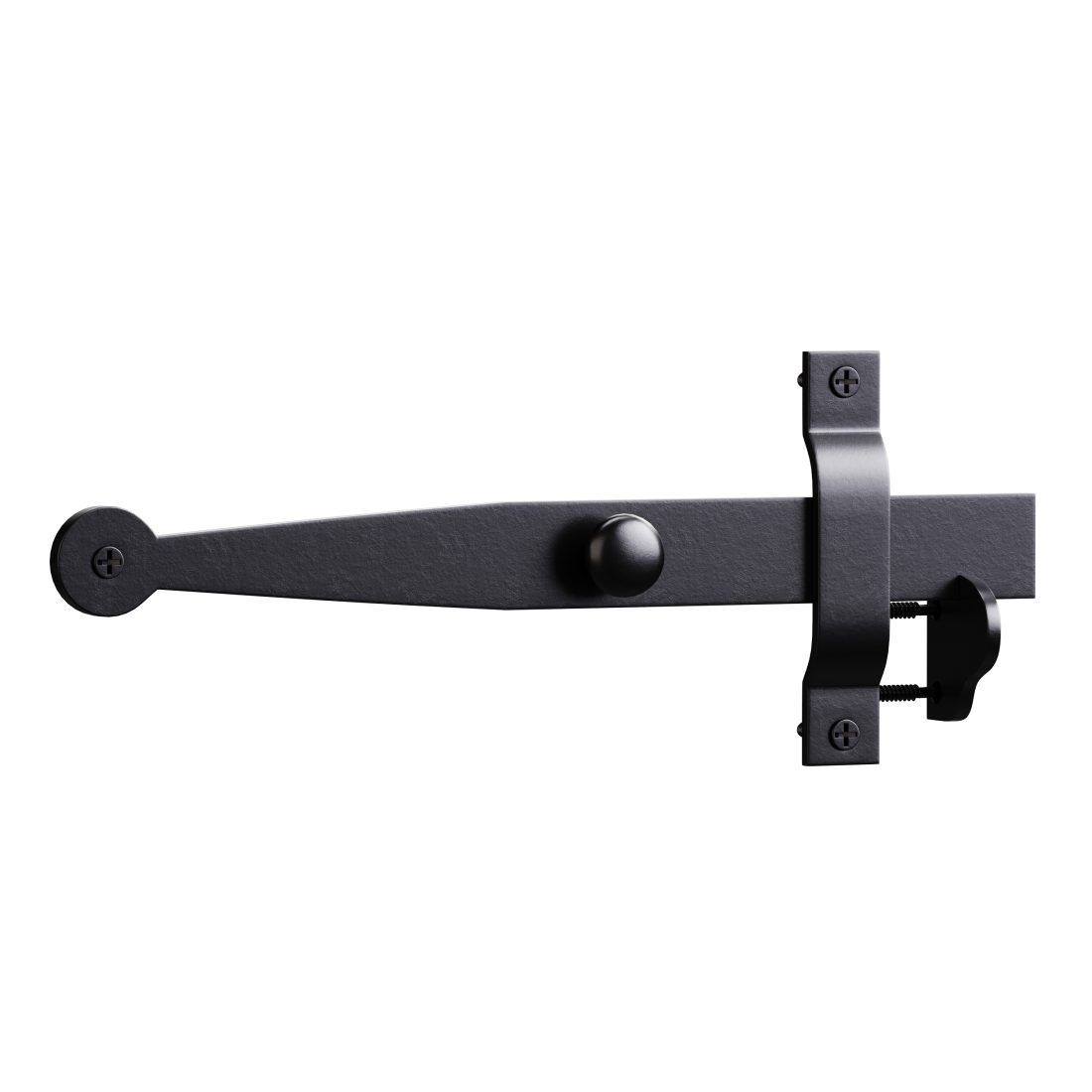 Cast Iron Gate Latch Bar Catch 3D Model for Corona | CGMood