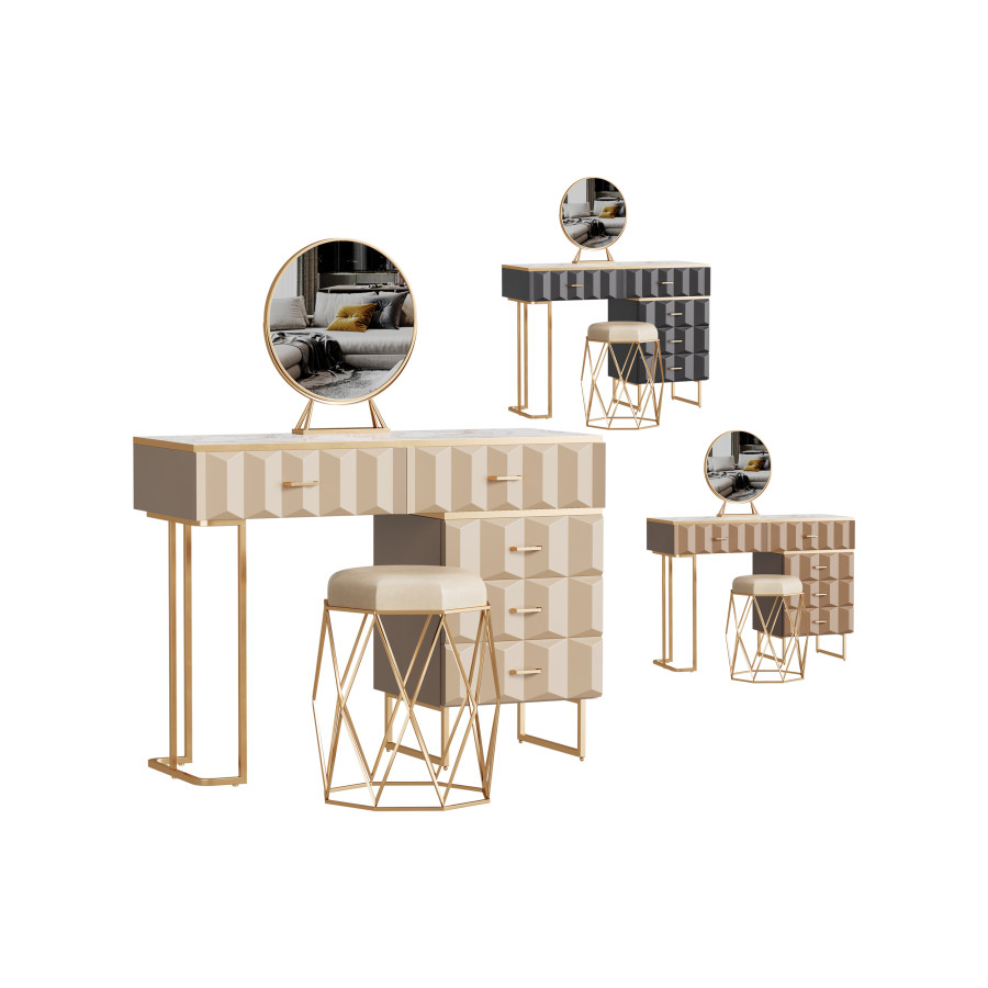 Dressing Table 05 - 3D Model for Corona
