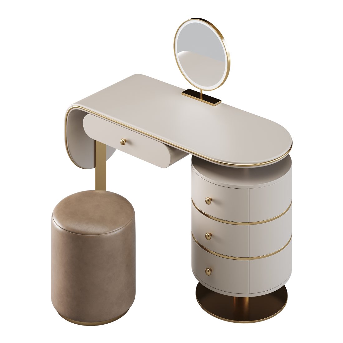 Dressing Table 12 - 3D Model for Corona