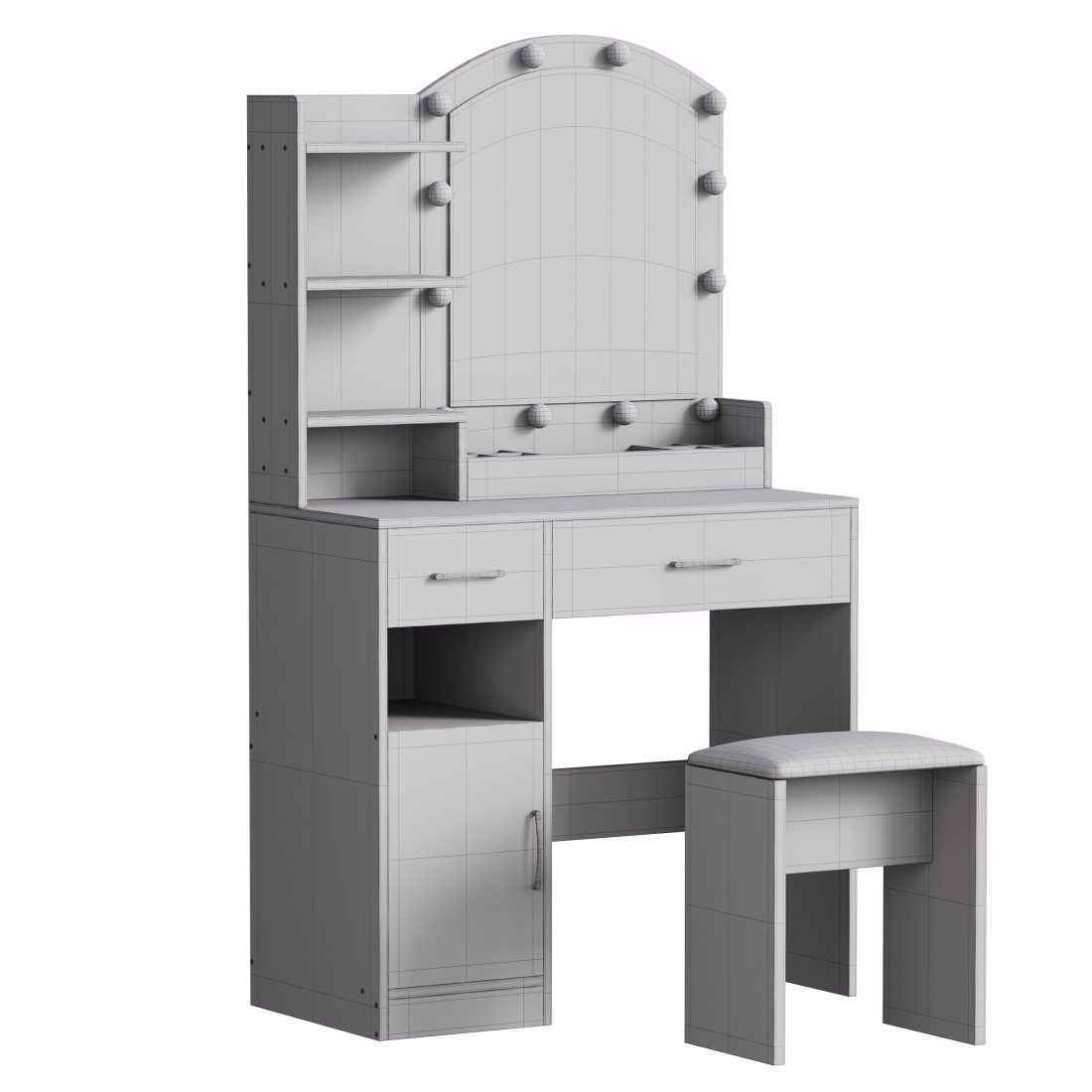 Dressing Table 17 3D Model for Corona | CGMood
