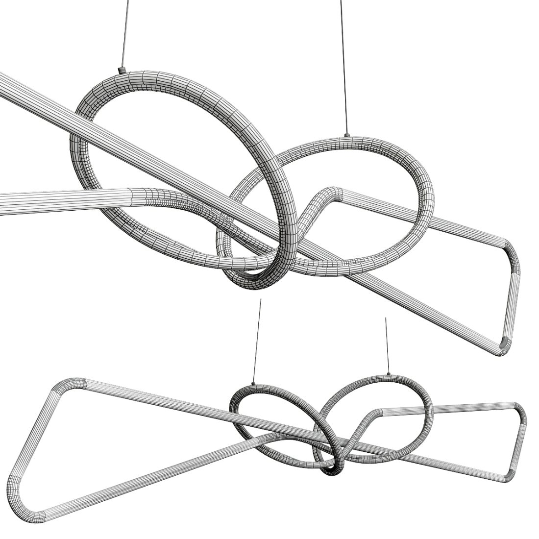 Nordic Bended Lamp 3D Model for VRay | CGMood