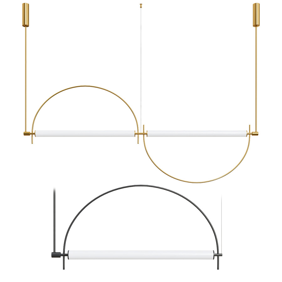 Arc Pendant Light 3D Model for VRay | CGMood