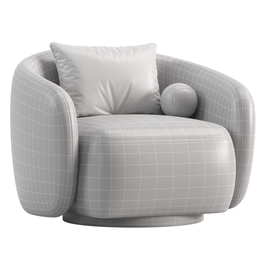 Swivel Brice Armchair 3D Model for Corona | CGMood