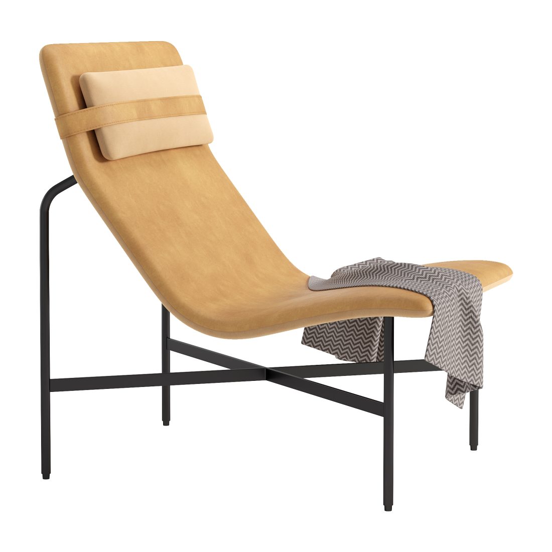 Deep Thoughts Leather Lounge Chair 3D Model for Corona | CGMood