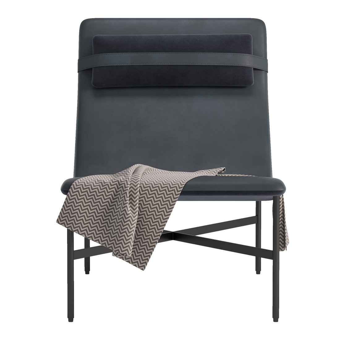 Deep Thoughts Leather Lounge Chair 3D Model for Corona | CGMood