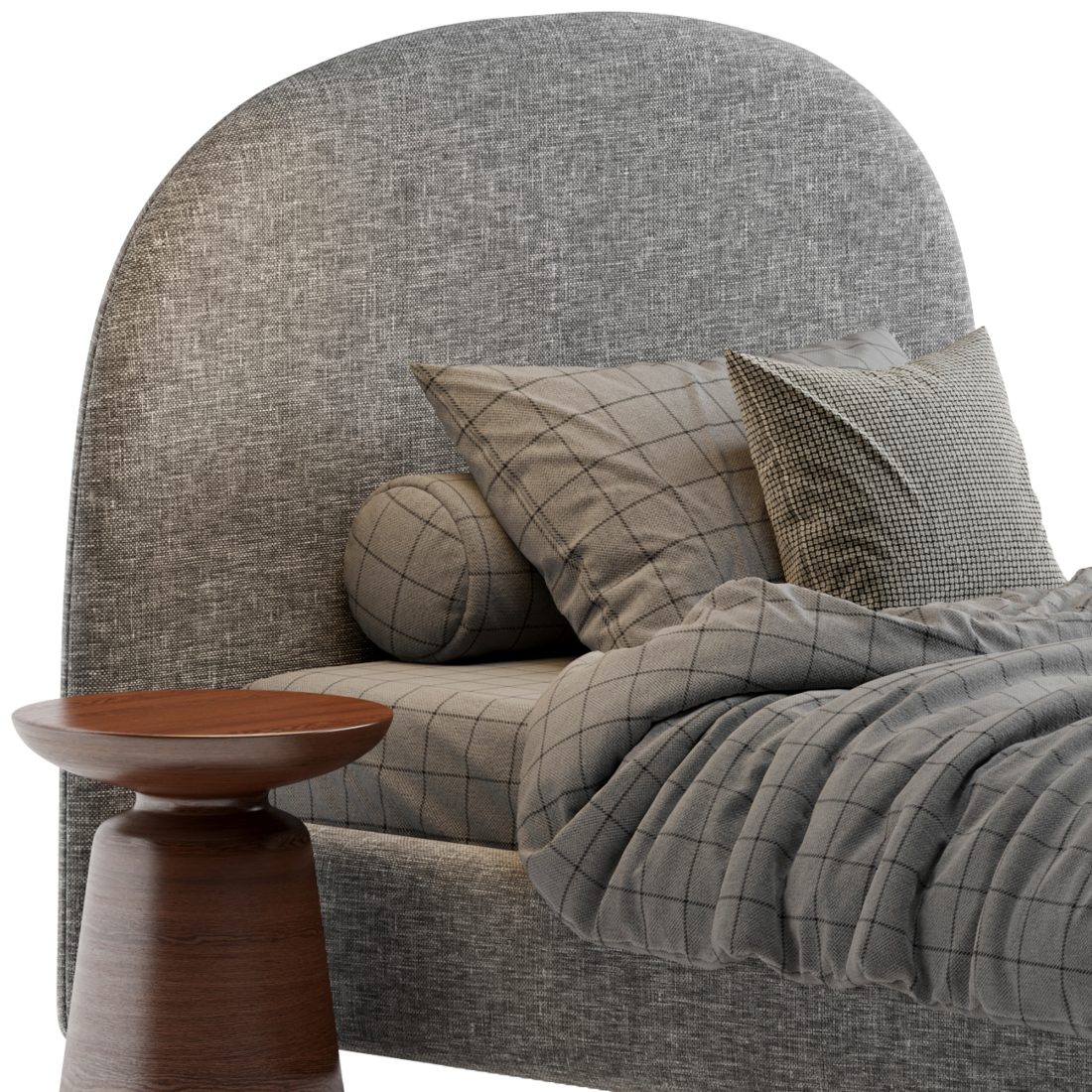 Nubo Single Bed 3D Model for VRay | CGMood