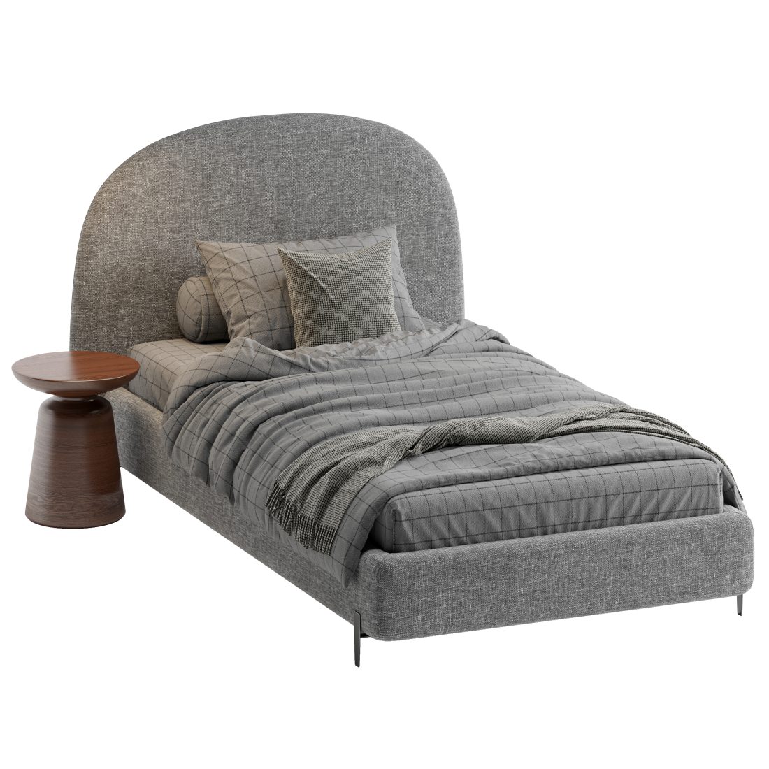 Nubo Single Bed 3D Model for VRay | CGMood
