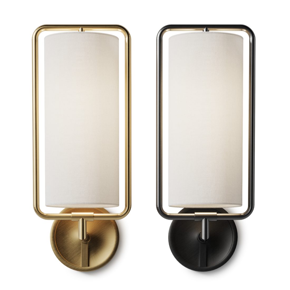 Regina Andrew Geo Rectangle Wall Light - 3D Model for Corona