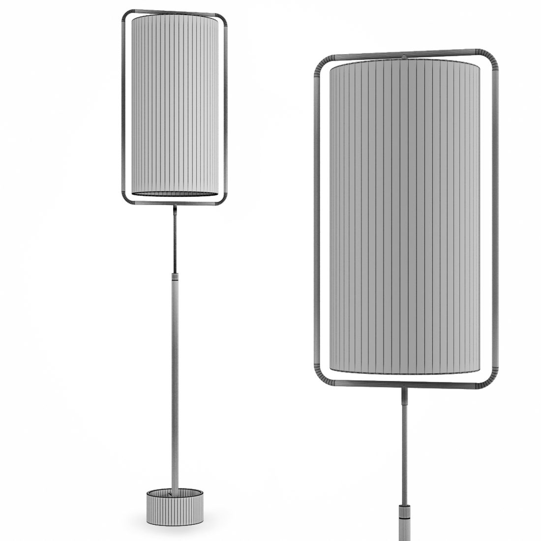 Regina Andrew Geo Rectangle Floor Lamp 3D Model for Corona | CGMood