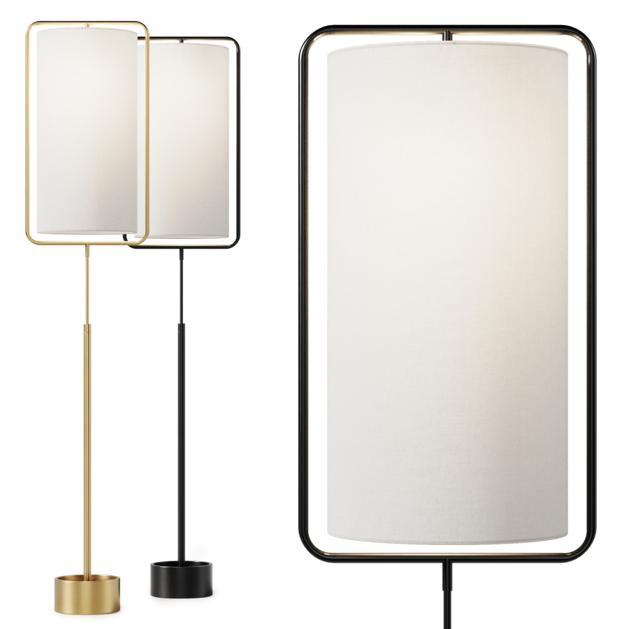 Regina Andrew Geo Rectangle Floor Lamp 3D Model for Corona | CGMood