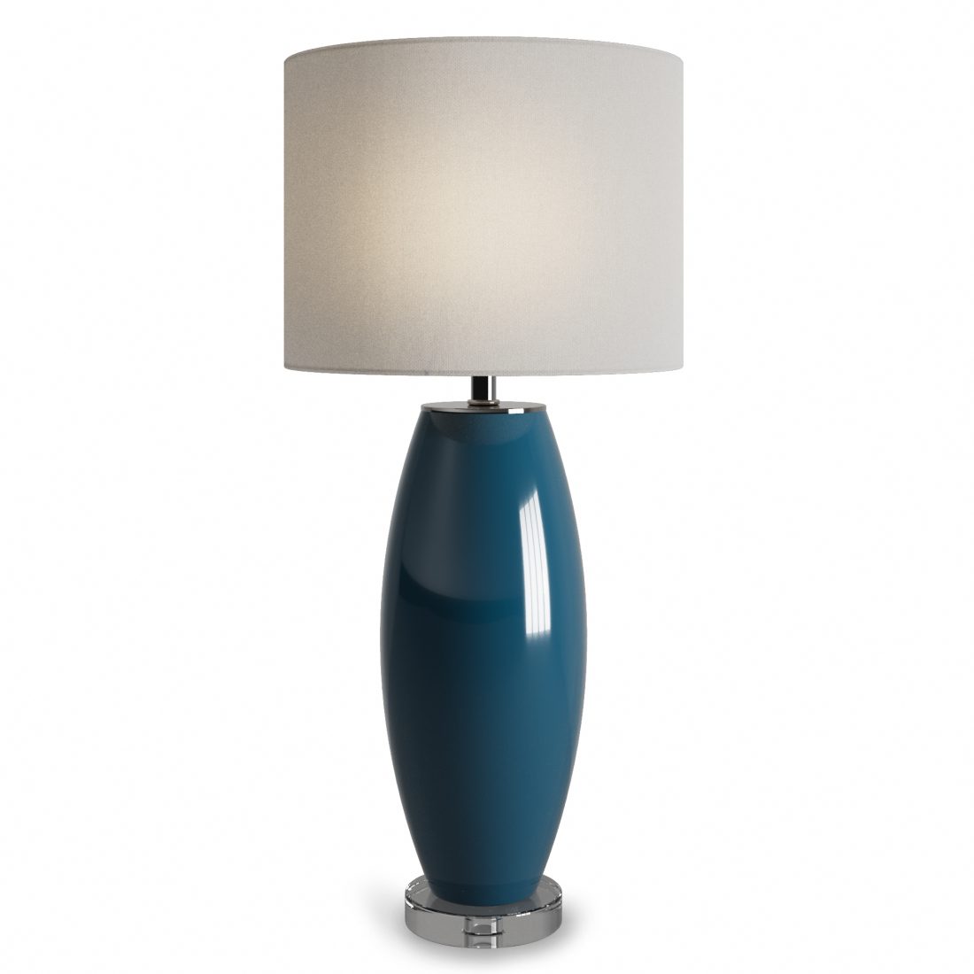 Blue Table Lamp Louvre Home Malta 3D Model for Corona | CGMood