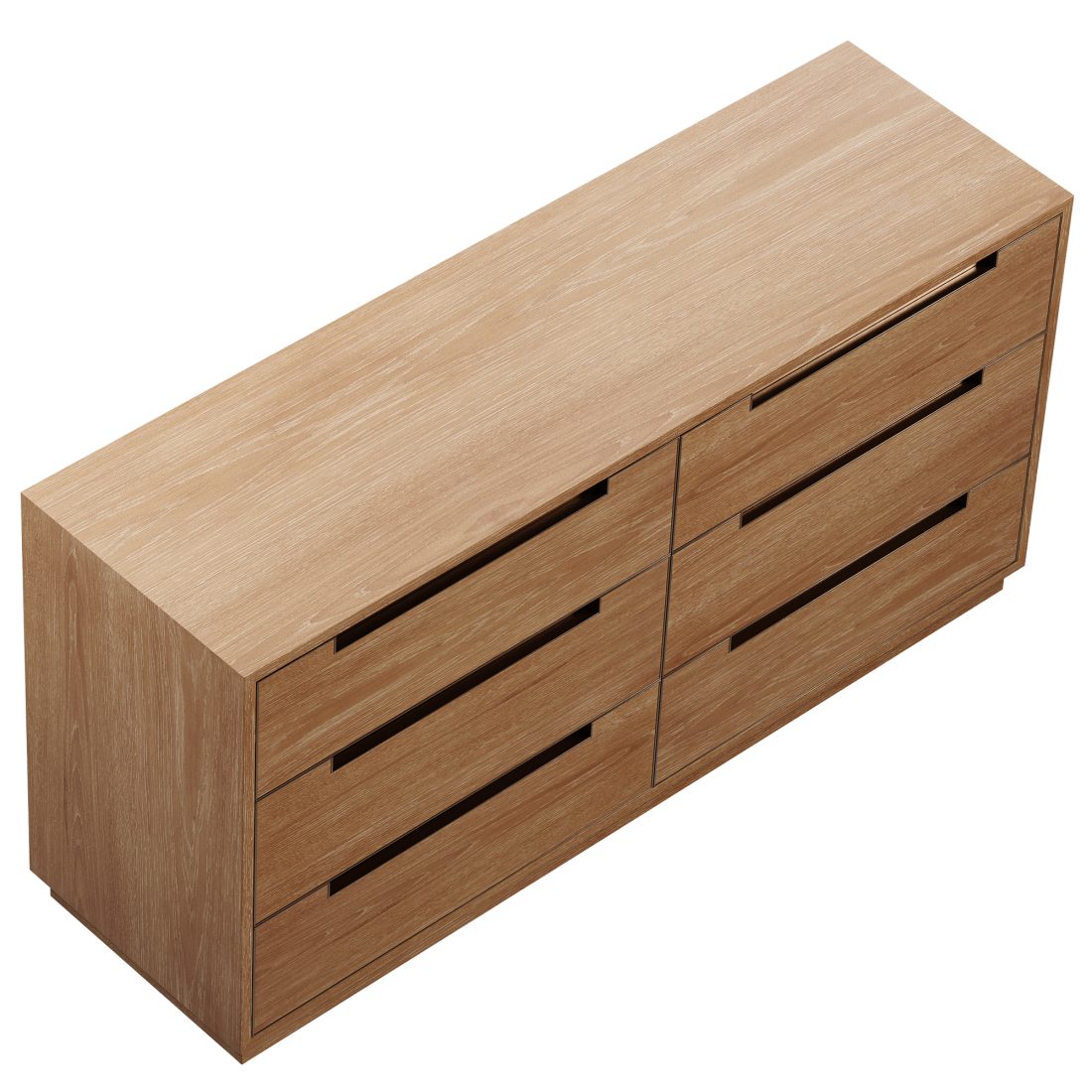 Lansen 6-drawer Dresser By West Elm 3D Model for Corona | CGMood