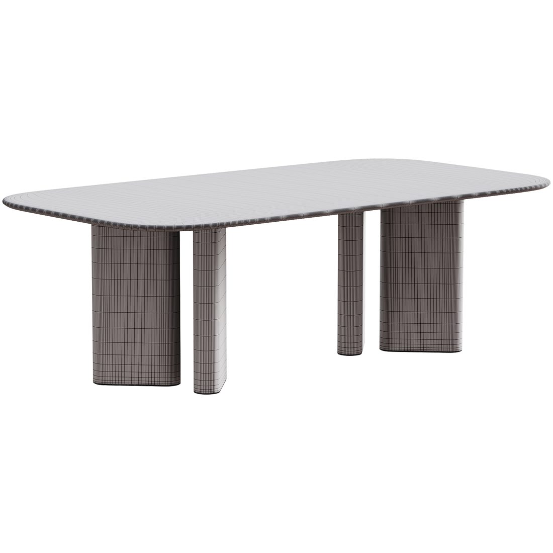 Onne Dining Table By Marelli 3D Model for Corona | CGMood