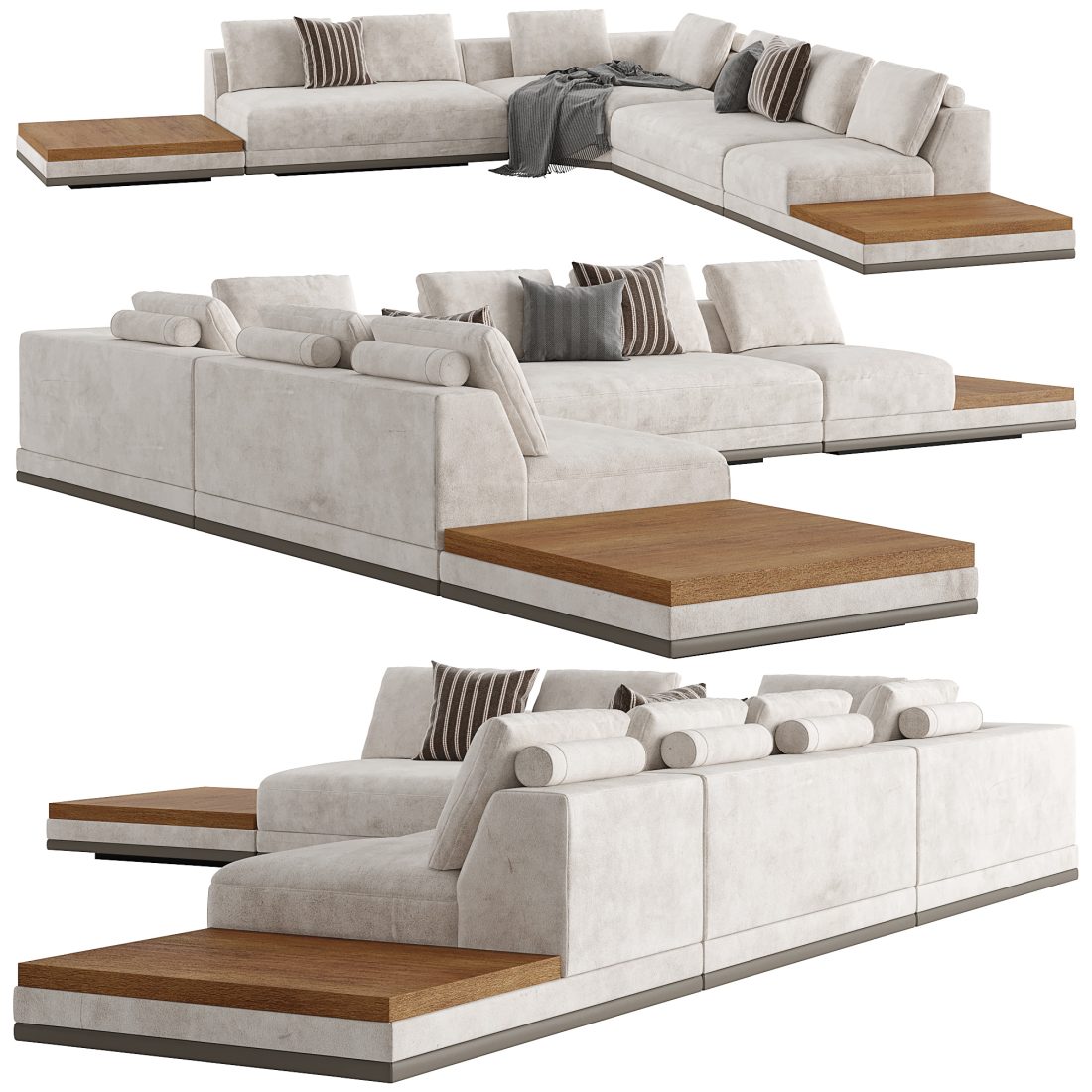 Sofa Saphir 3D Model for Corona | CGMood