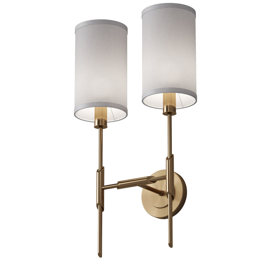 Wall Sconce Double Dantone Home Linear 3D Model for Corona | CGMood