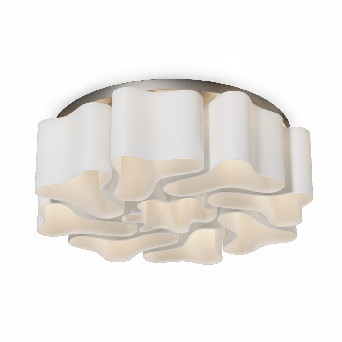 Ceiling Chandelier St Luce Onde 2 Sl118.502.09 - 3D Model for Corona