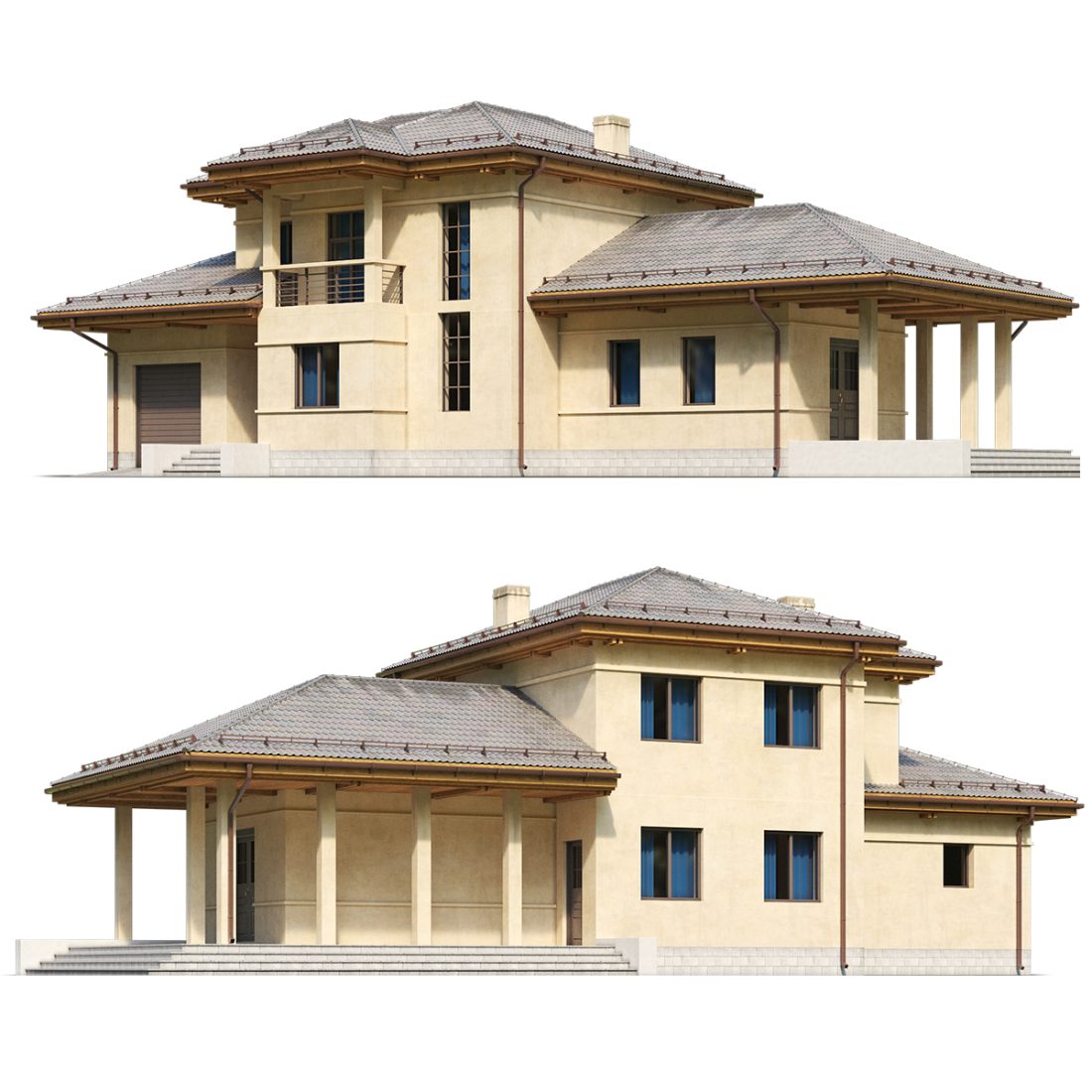 Residential House-20 3D Model for VRay, Corona | CGMood