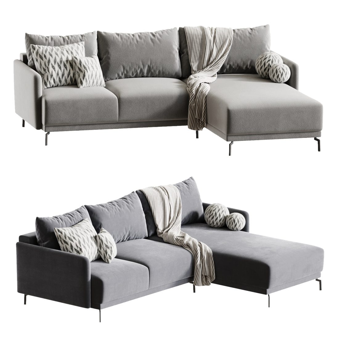 Archi Sofa Bed 3D Model for VRay, Corona | CGMood