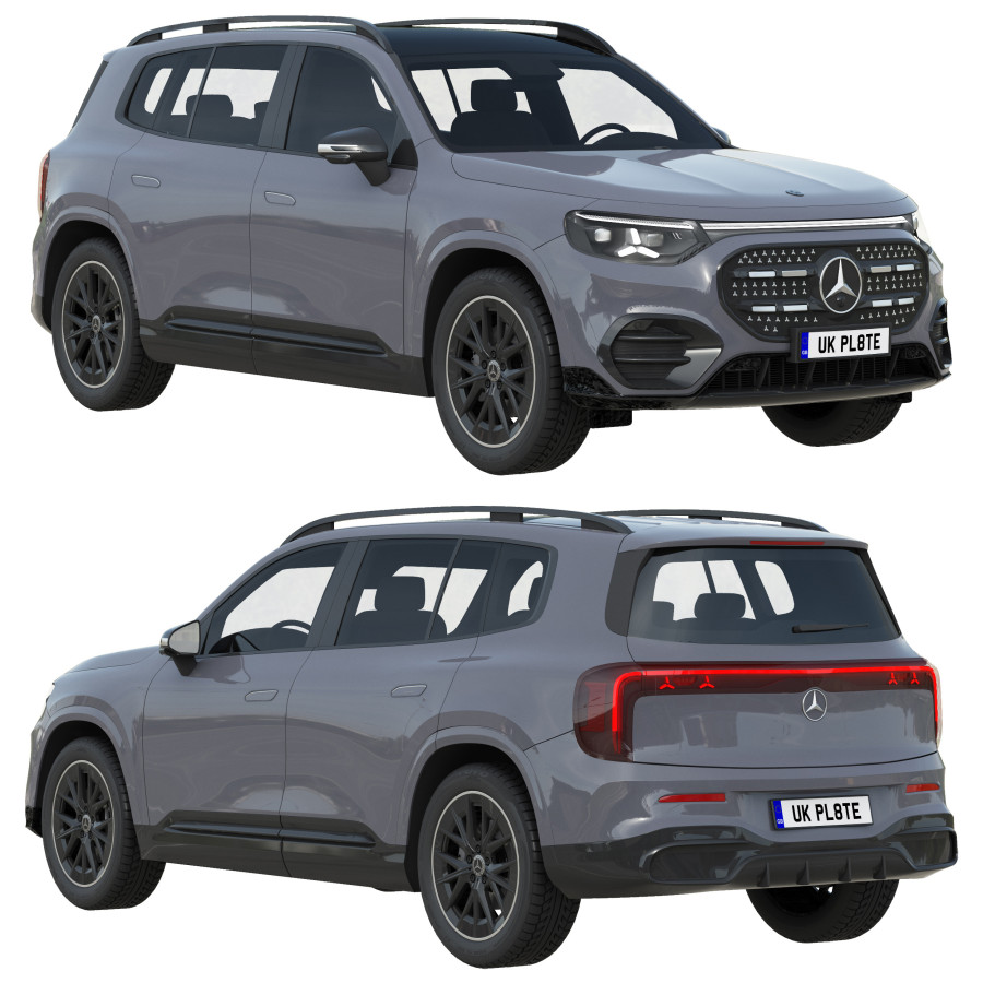 Mercedes-Benz GLB EQ AMG-Line 2027 - 3D Model for VRay