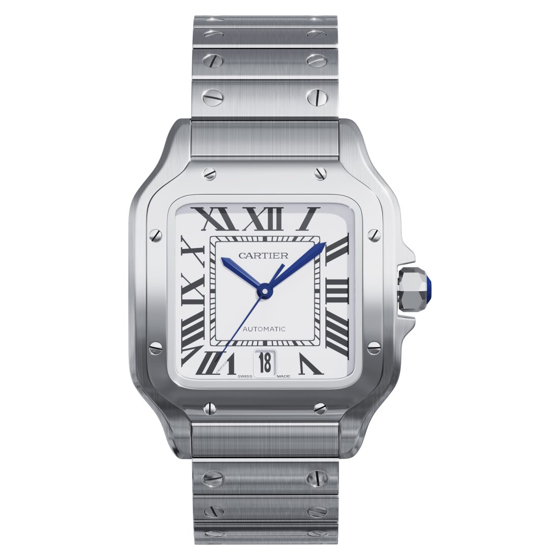 Cartier Santos De Cartier Watch CRWSSA0018 - 3D Model for Corona