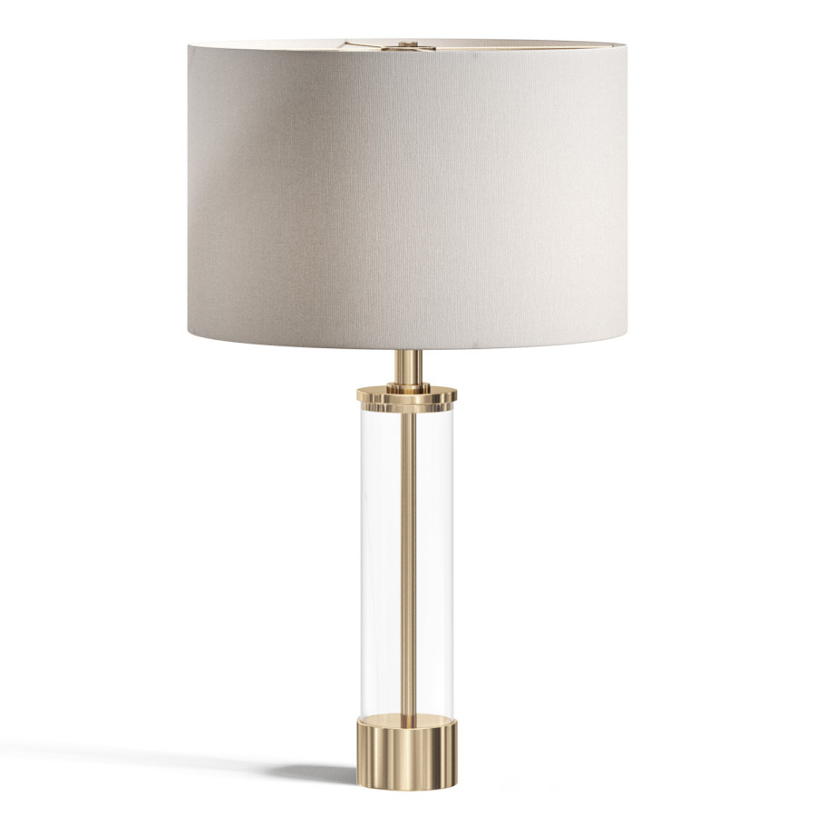Acrylic Column Usb Table Lamp - 3D Model for Corona