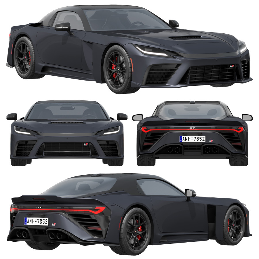 Toyota GR GT 3D Model for Corona | CGMood