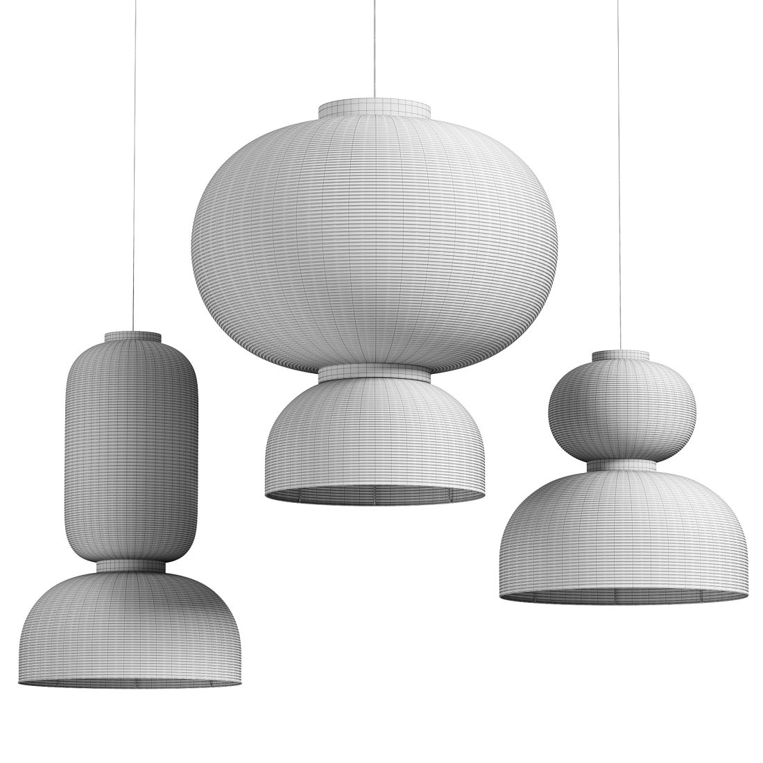 Formakami Lamp Collection By Jaime Hayon 3D Model for Corona | CGMood