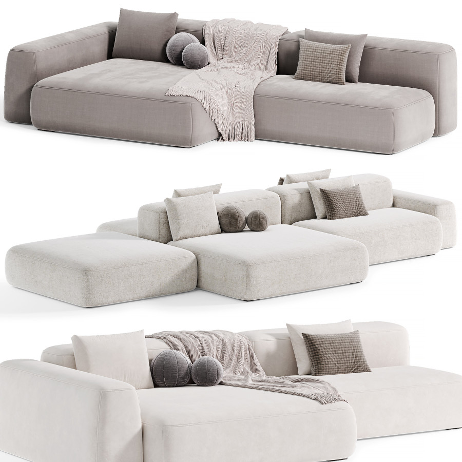 Sky Sofa Modular Sofa By Tamamm 3D Model for Corona | CGMood
