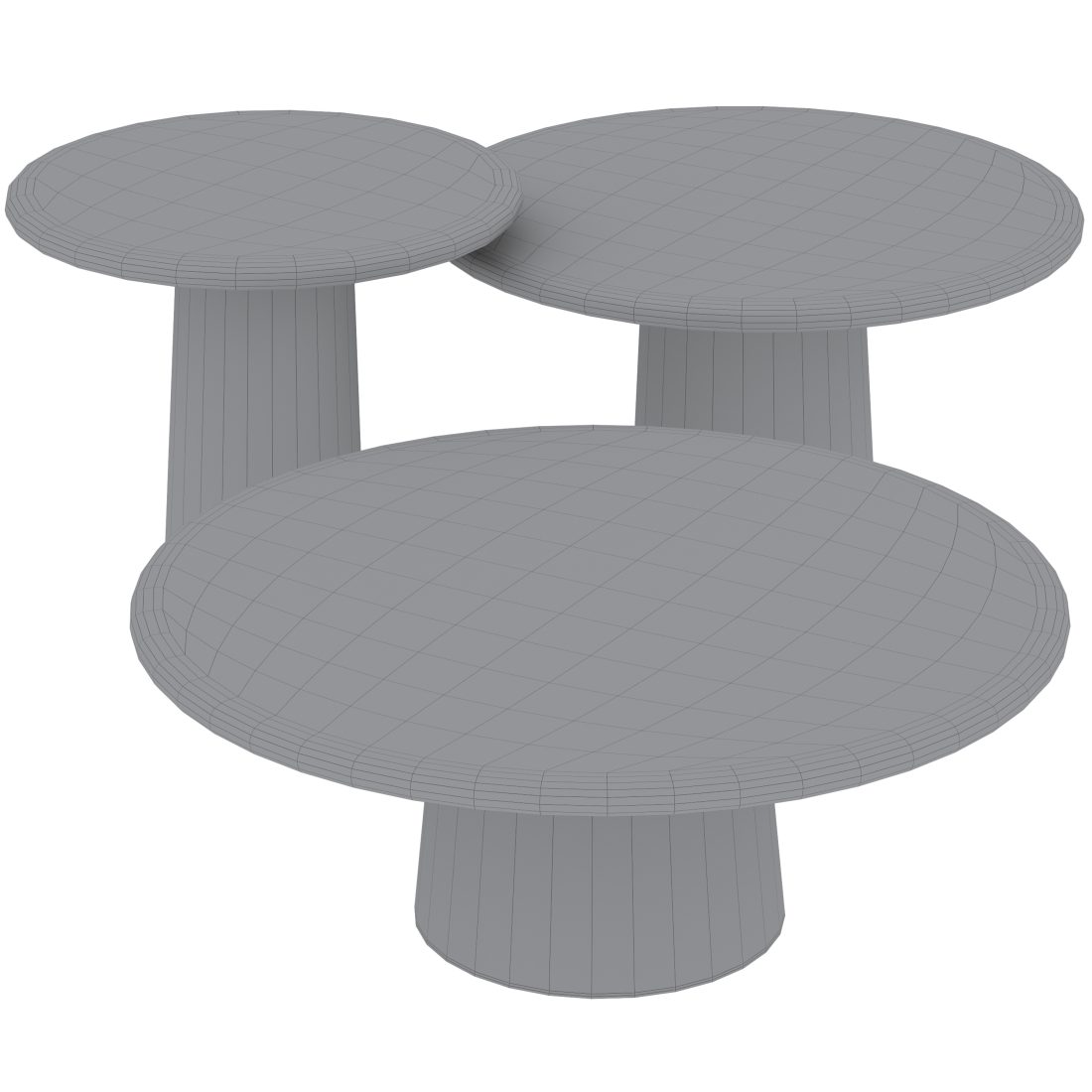 Coffee Tables Albanella By La Forma Ex Julia Grup 3D Model for VRay ...