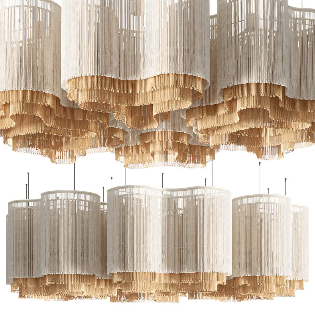Celing Lamp Neutro Home - 3D Model for VRay, Corona