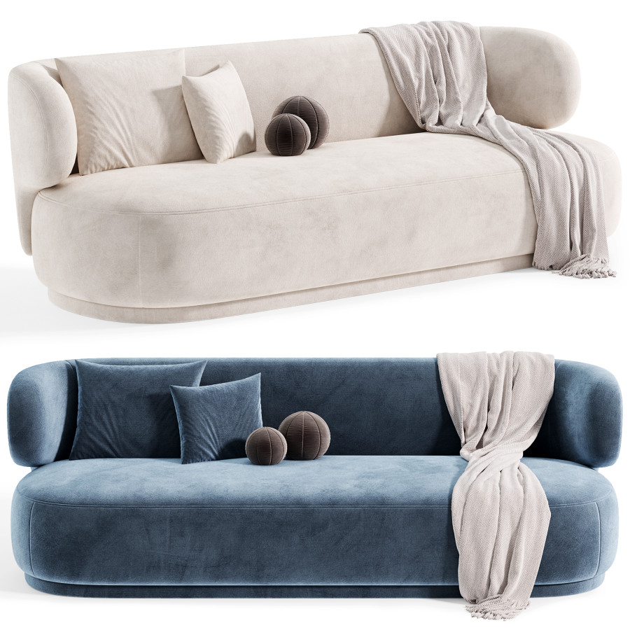 Gulia 3 Sofa By Jomehome 3D Model for Corona | CGMood