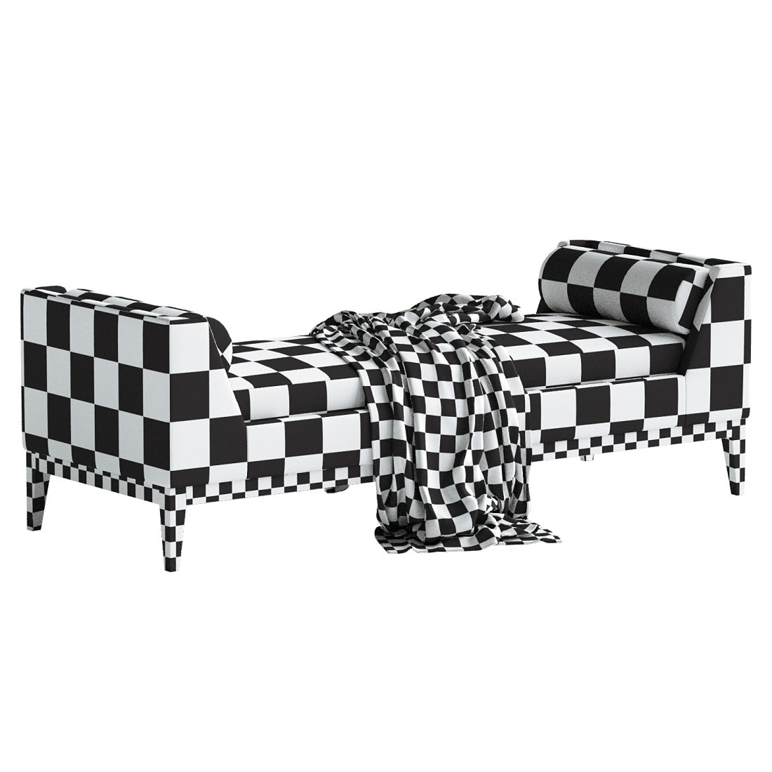Lugano Bench 3D Model for VRay, Corona | CGMood