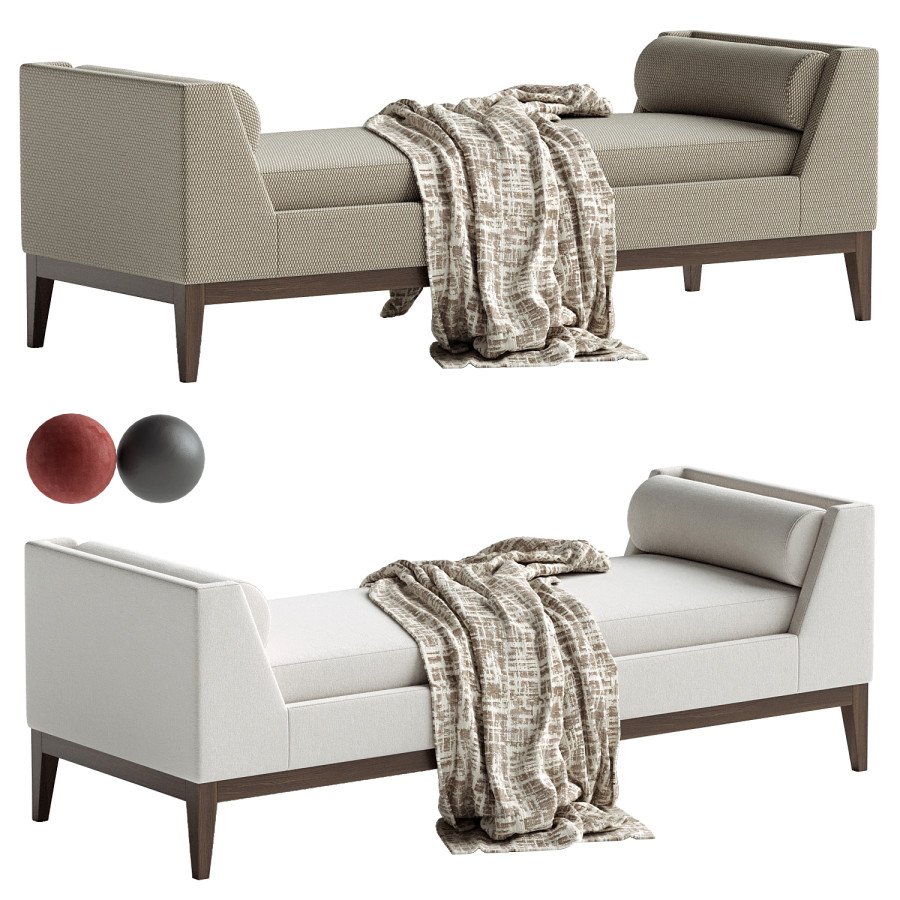 Lugano Bench 3D Model for VRay, Corona | CGMood