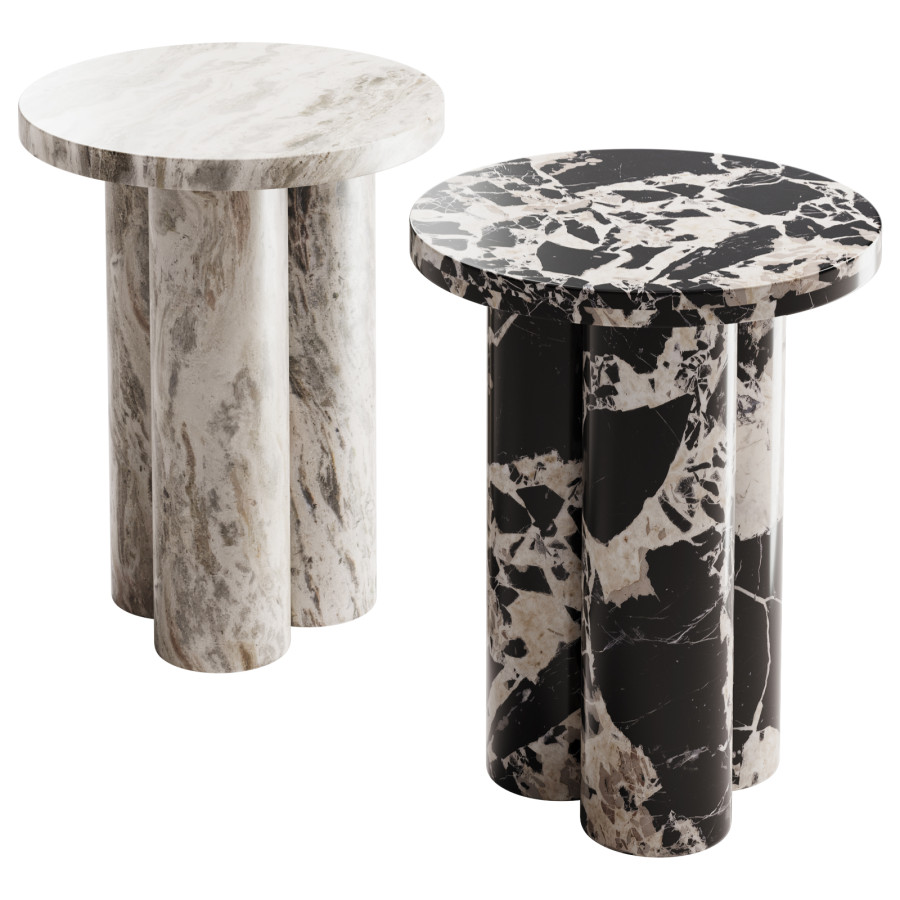 Tisbury Side Table By Soho Home - 3D Model for Corona