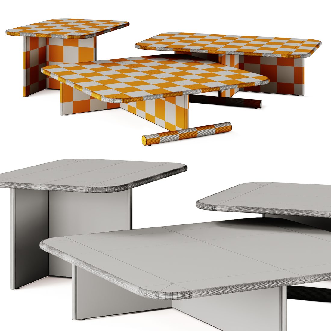 Viga Hc28 Maison Coffee Tables 3D Model for Corona | CGMood