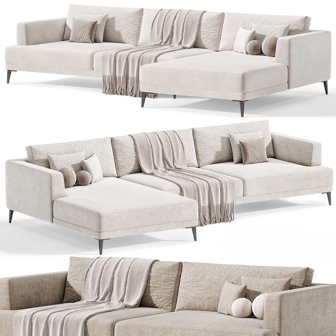 Sofa Marlo Modern By Lavsit 3D Model for Corona | CGMood