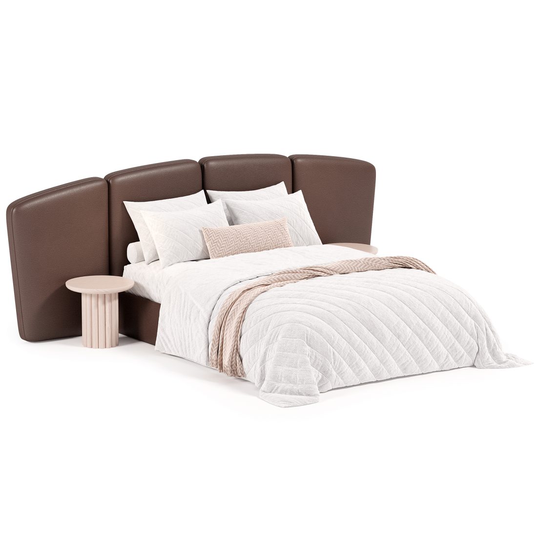 Hicardi Closed Base Bed - 3D Model for Corona