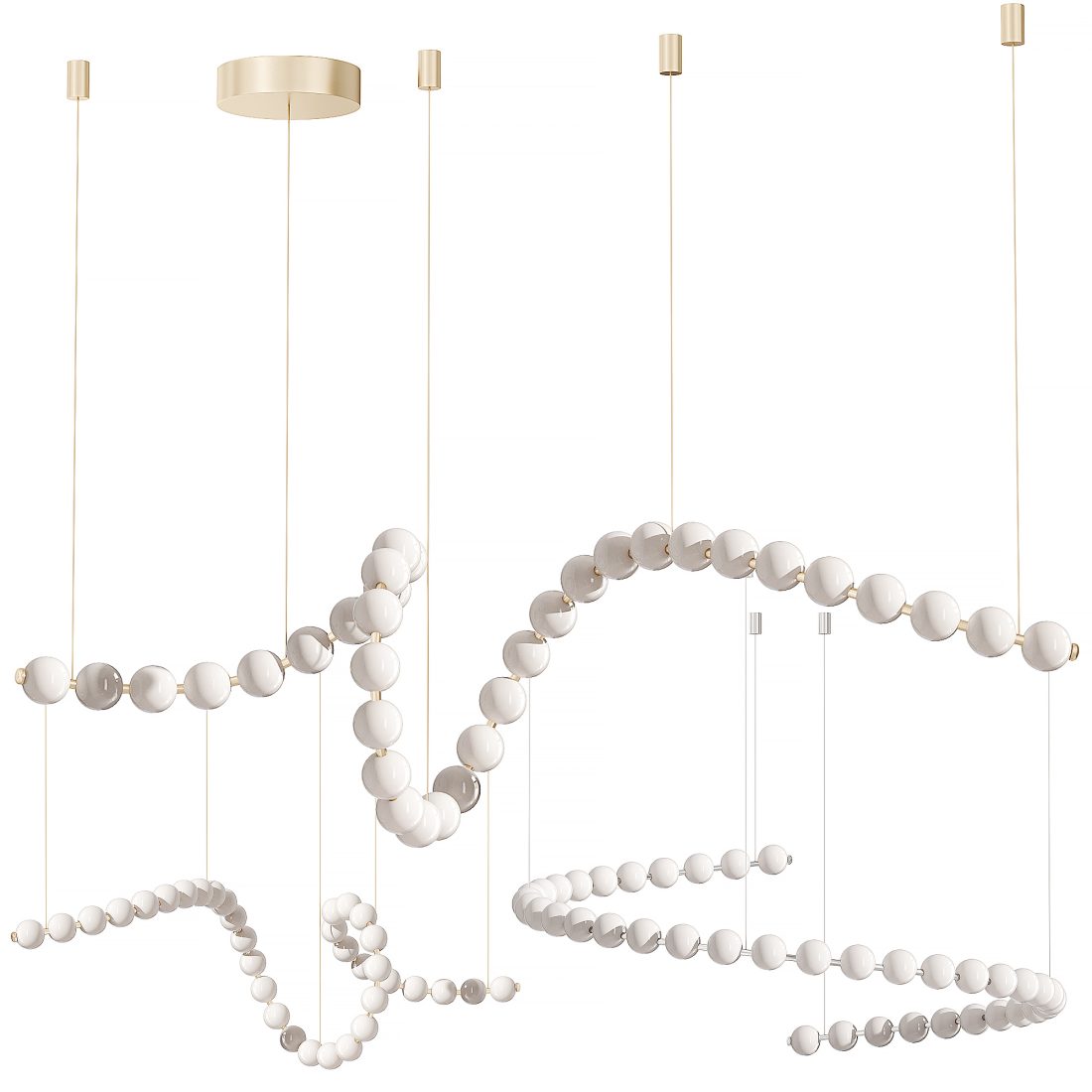 Akoya Light By Alora 3D Model for Corona | CGMood