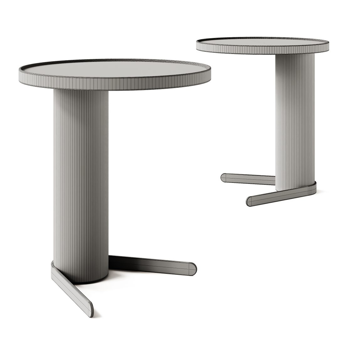 Plus Hc28 Maison Side Table 3D Model for Corona | CGMood