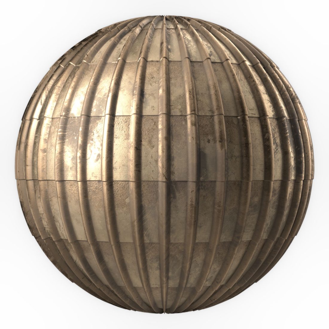 D51 Metal Roofing - Sbsar - 3D Model for VRay, Corona
