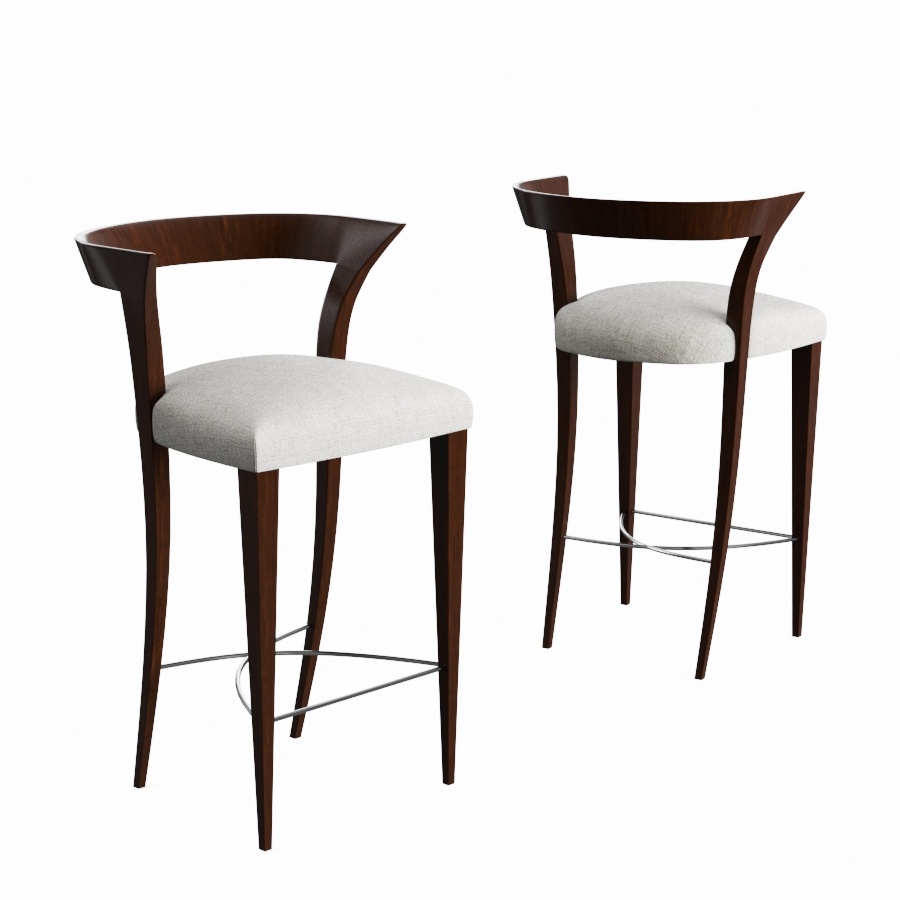 Bar Chair - 3D Model for Corona