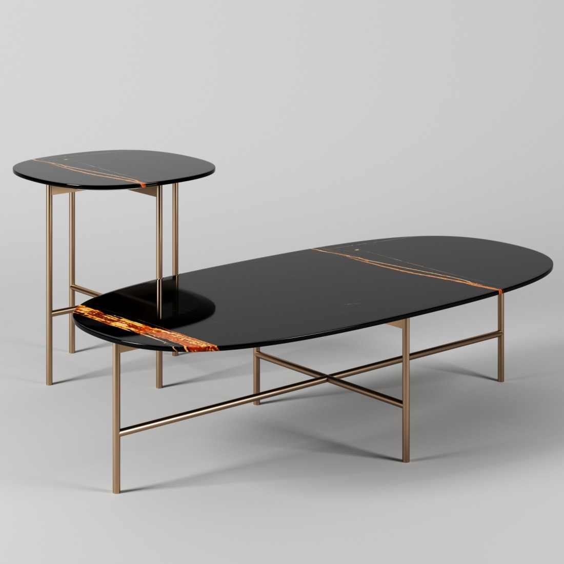 Soap Tables By Tacchini - 3D Model for Corona