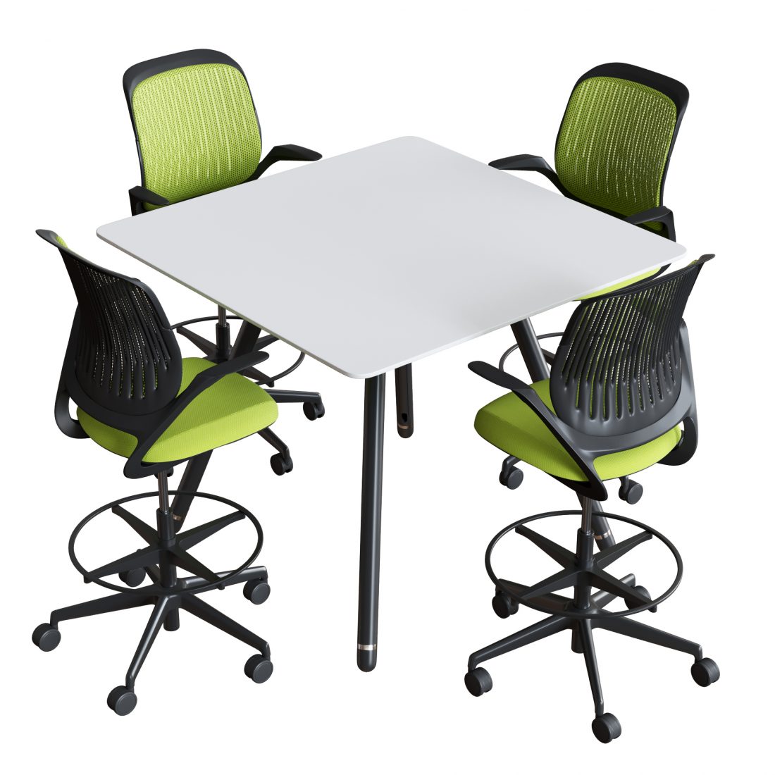 Steelcase - Potrero415 Conference Set2 - 3D Model for VRay, Corona