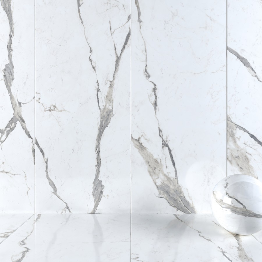 Wall Tile 118 - 3D Model for VRay, Corona