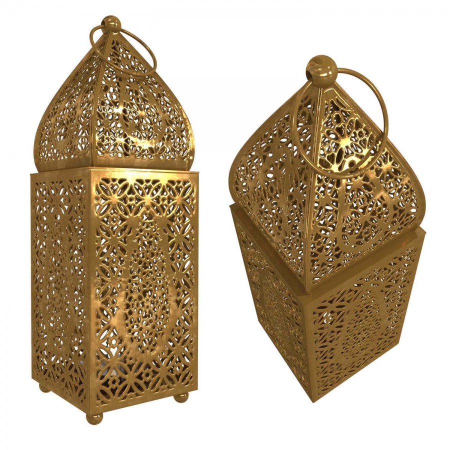 Moroccan Table Lantern 3D Model for Corona | CGMood