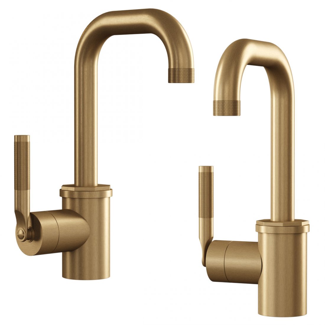 Landmark Pure Lever Basin Mixer By Samuel Heath - 3D Model for Corona