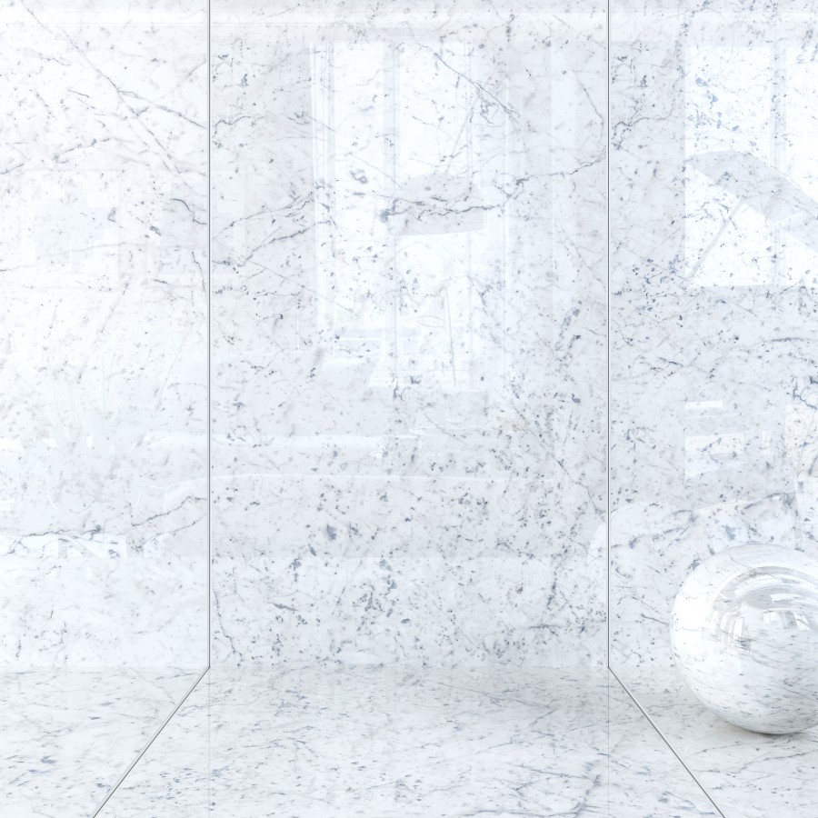 Wall Tiles 190 Carrara - 3D Model for VRay, Corona