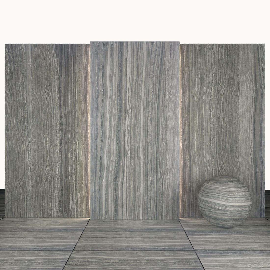 Eramosa Dark Marble - 3D Model for VRay